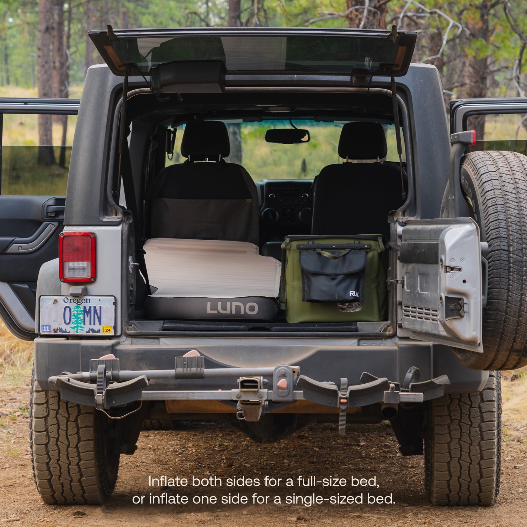 AIR+FOAM Pro Jeep Wrangler Mattress – Luno®